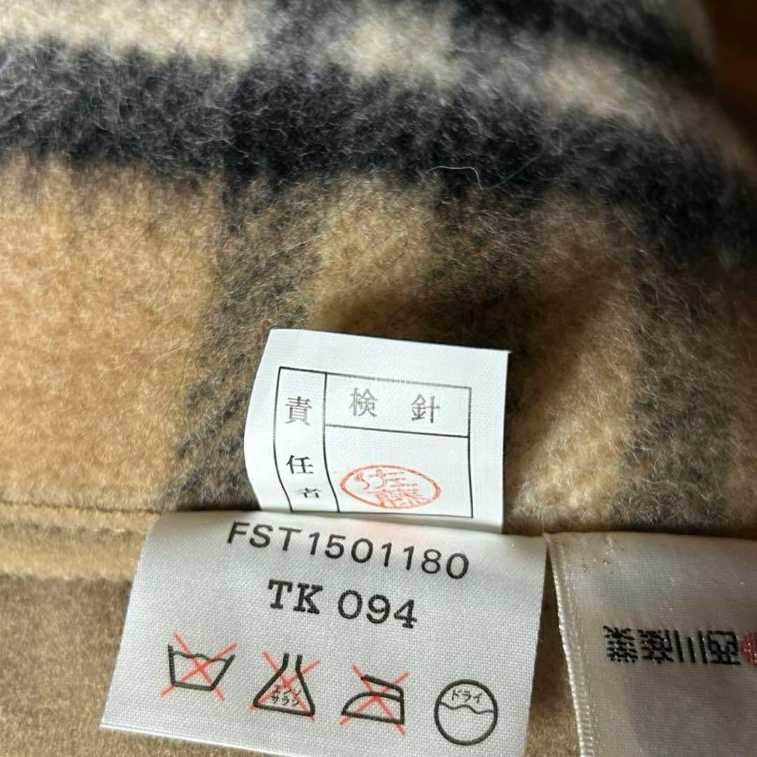 BURBERRY バーバリー毛布 ウール100% ブランド毛布 ノバチェック