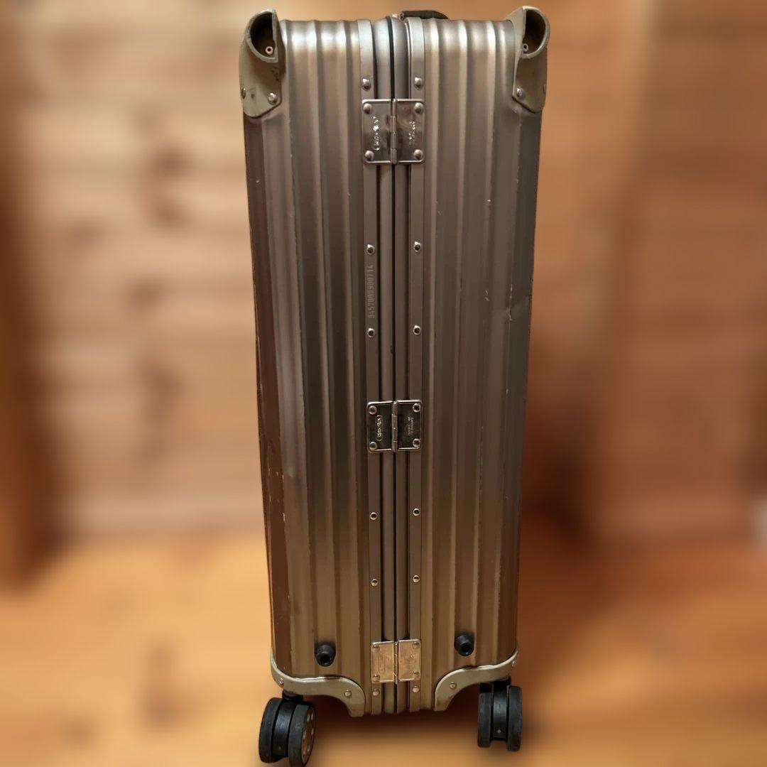 【匿名配送】RIMOWA リモア　シャンパンゴールド スーツケース