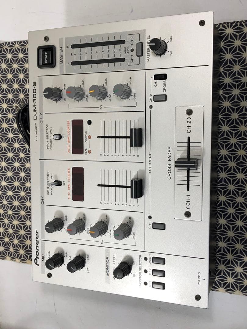 pioneer dj パイオニア　DJM-300 銀 フェーダーメンテナンス