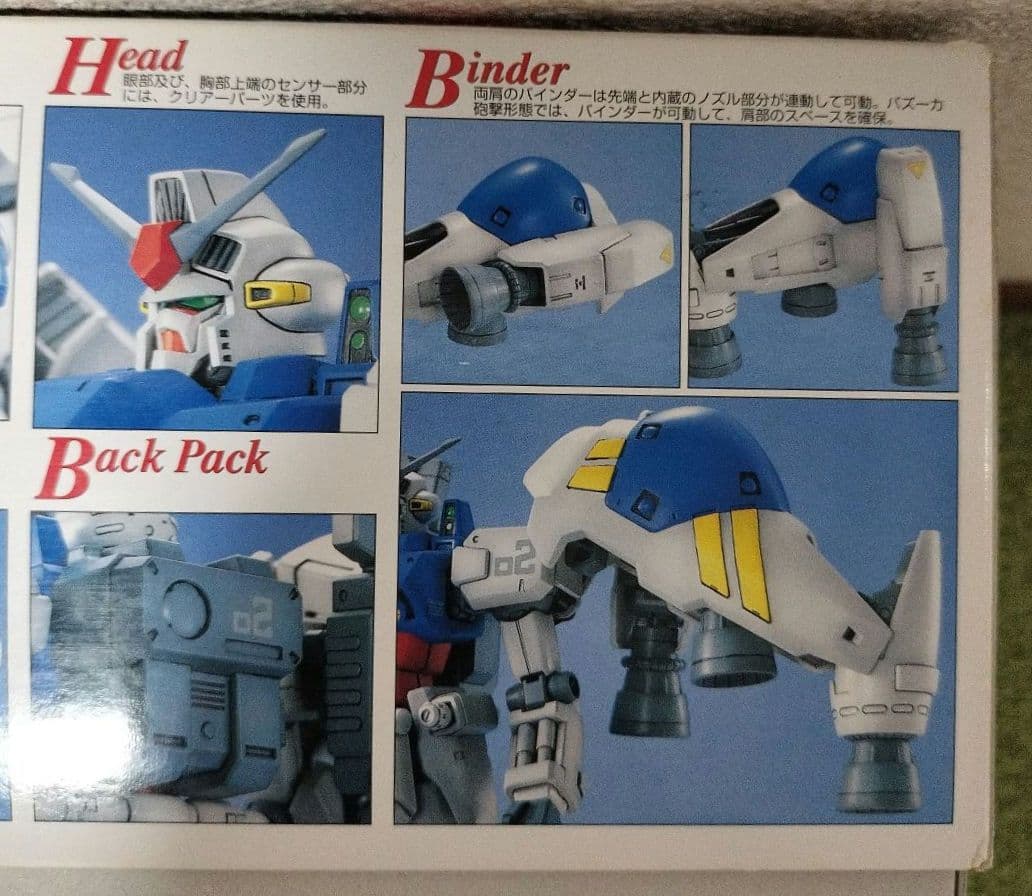 バンダイ MG GUNDAM RX-78 GP02A 1/100 ガンプラ