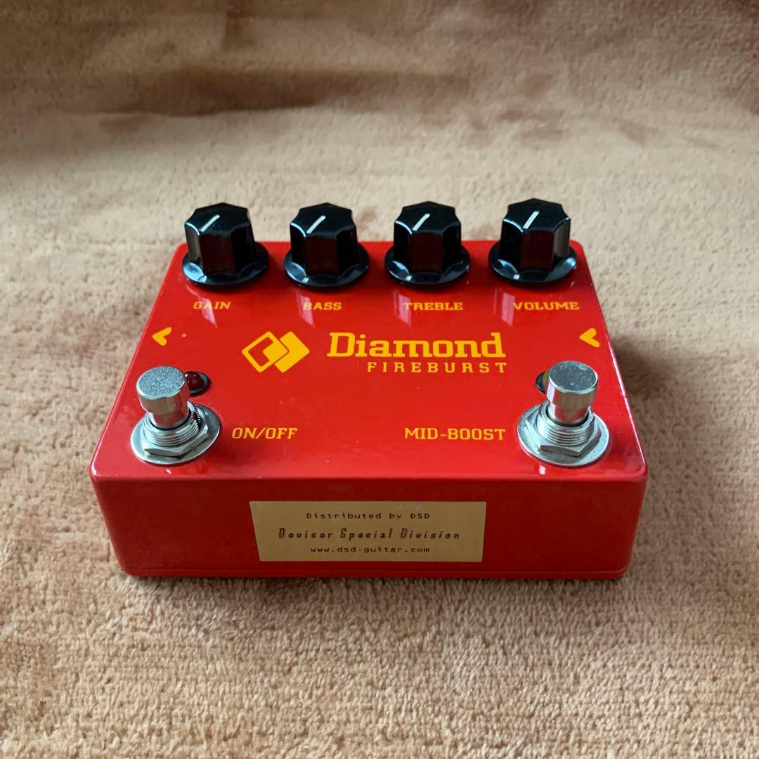 ギター DIAMOND Guitar Pedal FIRE BURST