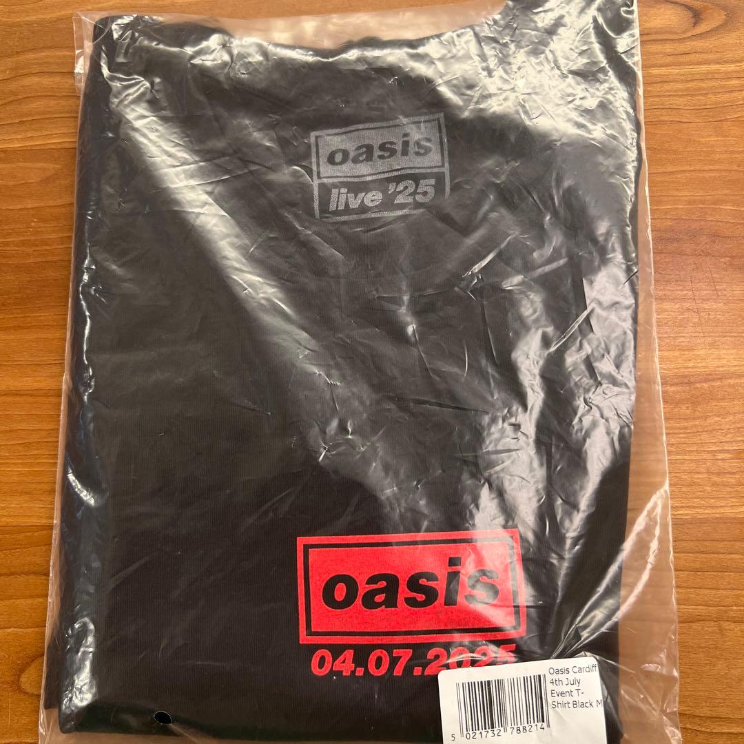 oasis ライブTシャツ CARDIFF 2025カーディフ