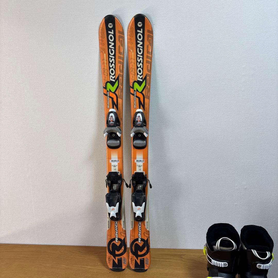 ジュニアスキーセット　Rossignol Radlce 100cm 19cm