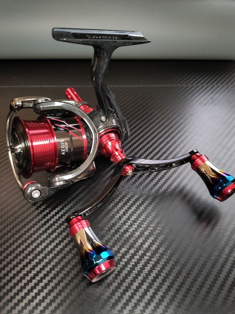 Daiwa 17 AEGIS 2003F　新品ハンドル、スタンド付