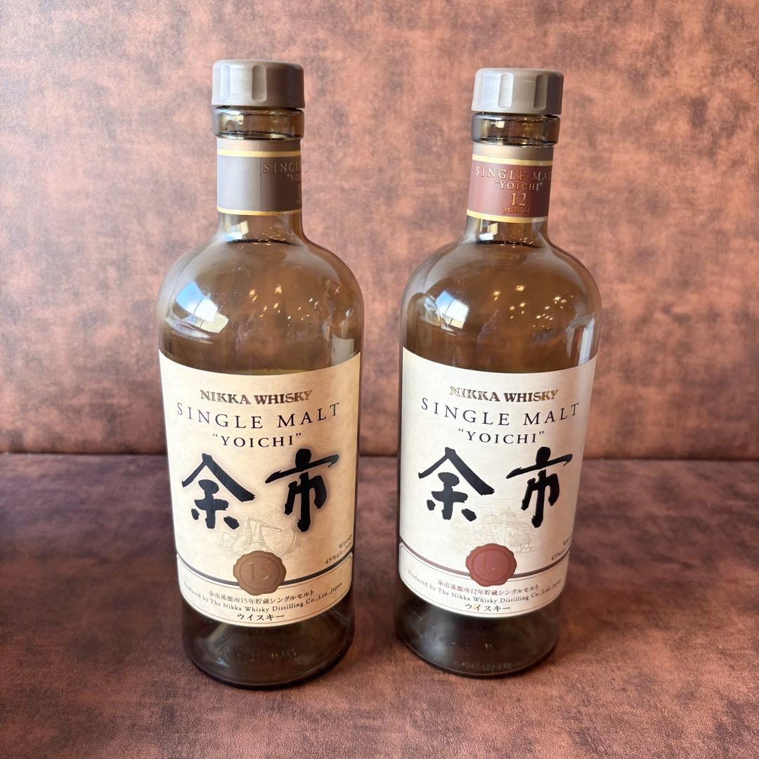 NIKKA シングルモルト YOICHI 余市10年　箱　12年　15年　ボトル