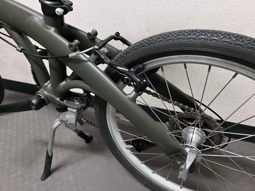 DAHON mu 8速　自家塗装