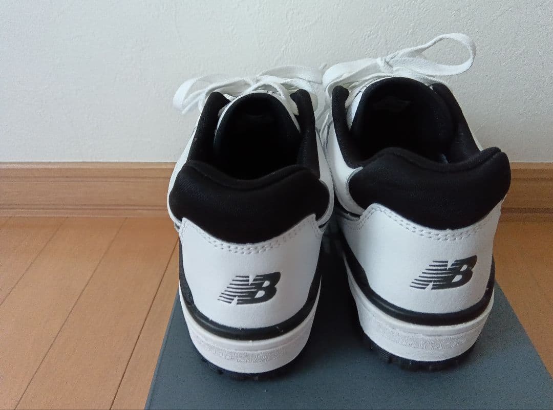 New Balance 550 ホワイト/ブラック シューズ