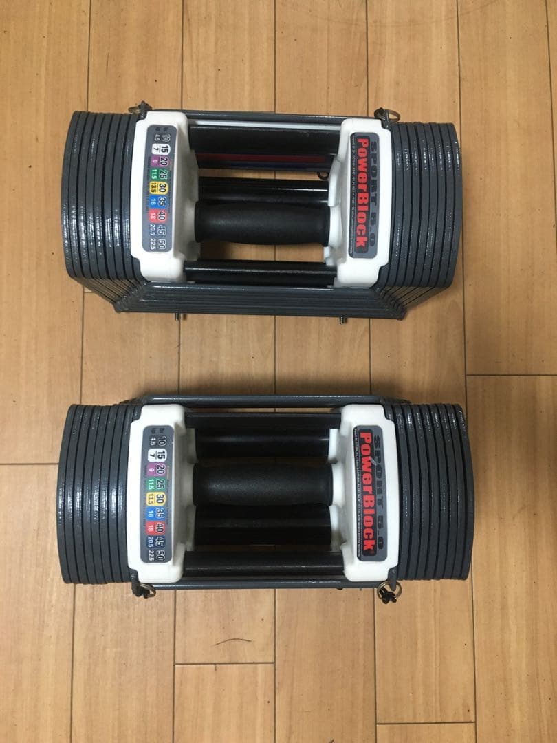 ②POWERBLOCK SPORT5.0パワーブロック ダンベル 23Kg×1個