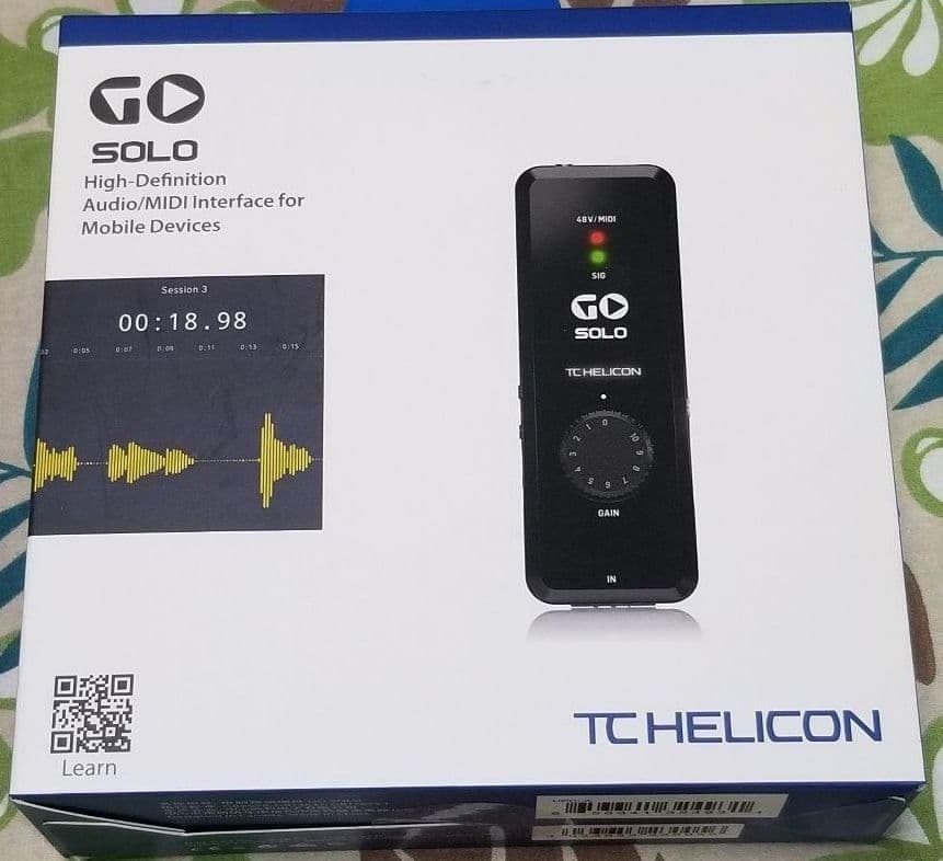 スマホ&PC TC HELICON GO SOLO オーディオインターフェイス