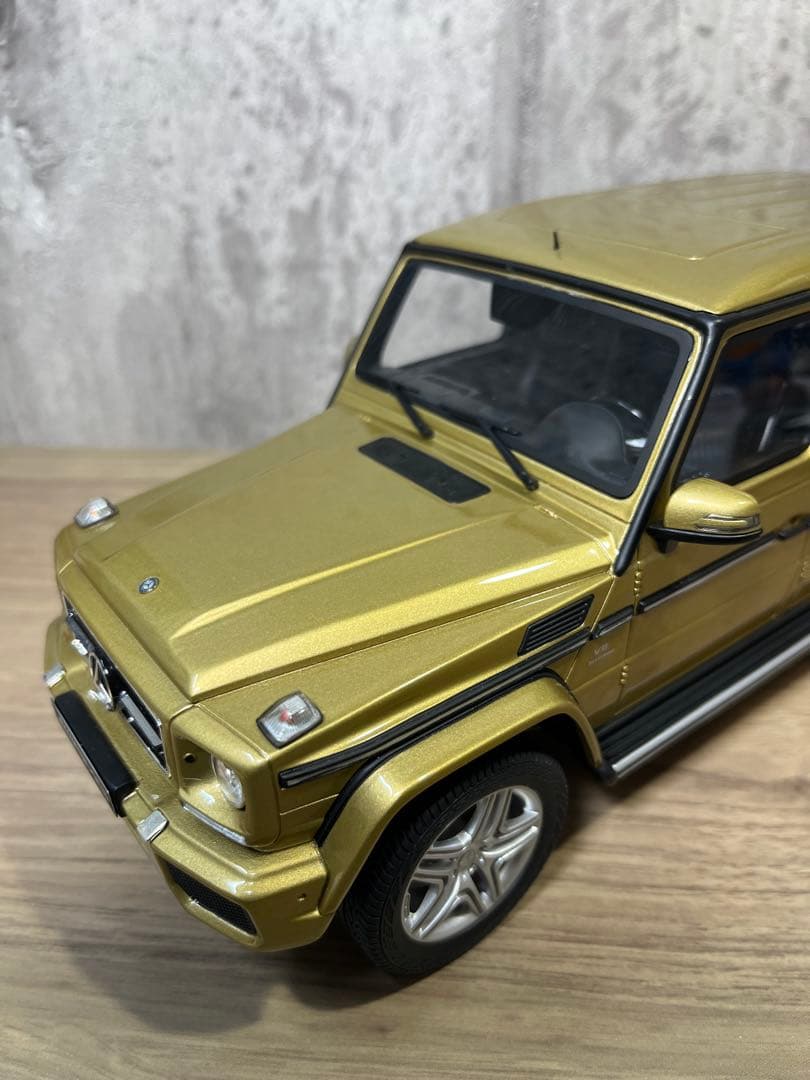 GTスピリット 1/18 メルセデス ベンツ AMG G 63 パール ゴールド