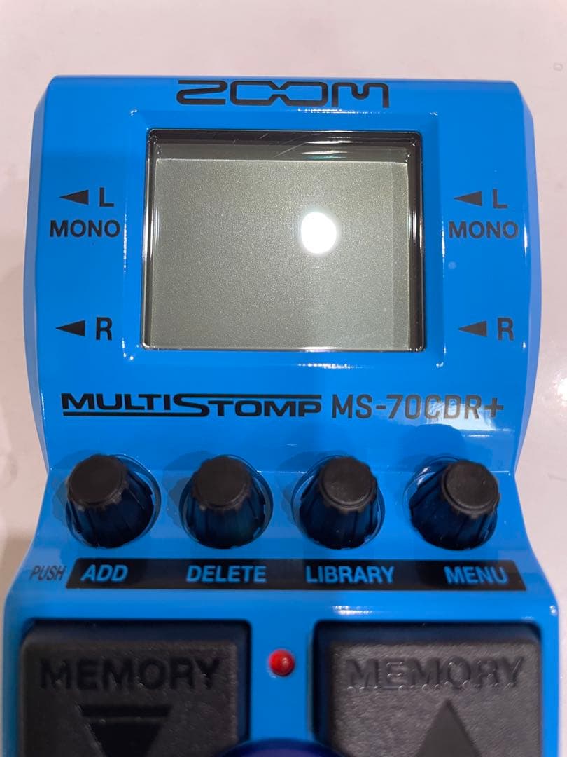 ZOOM MS-70CDR+ マルチエフェクター美品