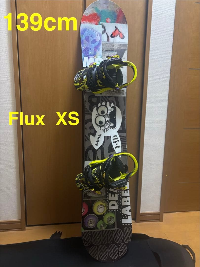 スノーボード death rabel trust girls 139 flux GL xs