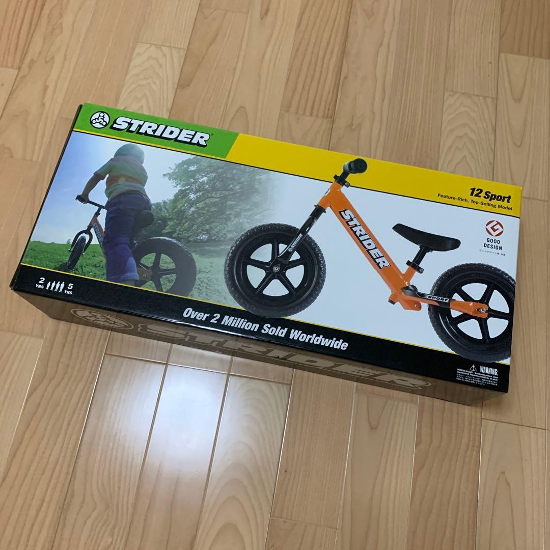 STRIDER 12 Sport バランスバイク オレンジ