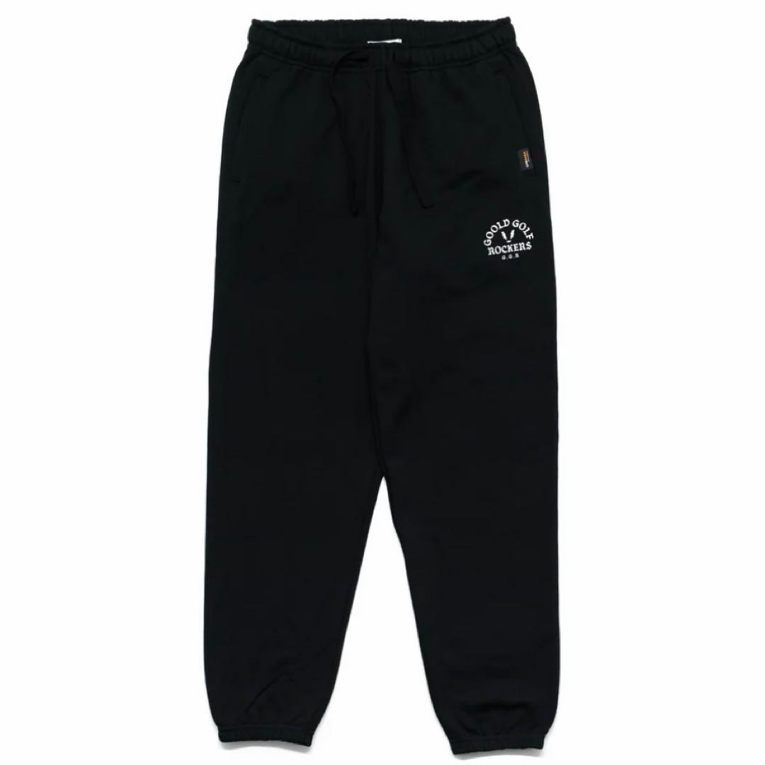 GOOLD GOLF ROCKERS OG LOGO SWEAT PANTS 黒