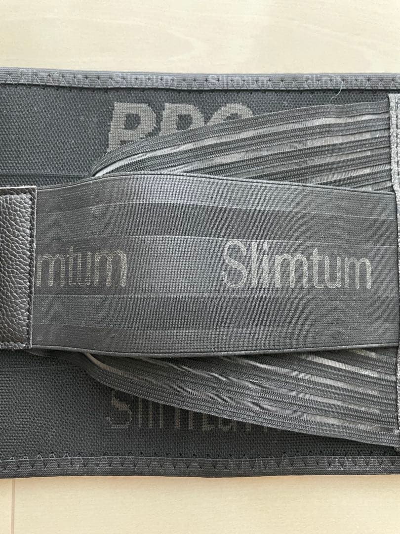 Slimtum PRO トレーニングパワーベルト ブラック