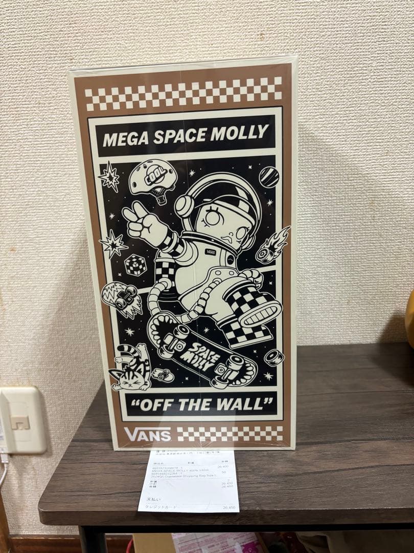 スポーツ MEGA SPACE MOLLY x Vans 400% popmart