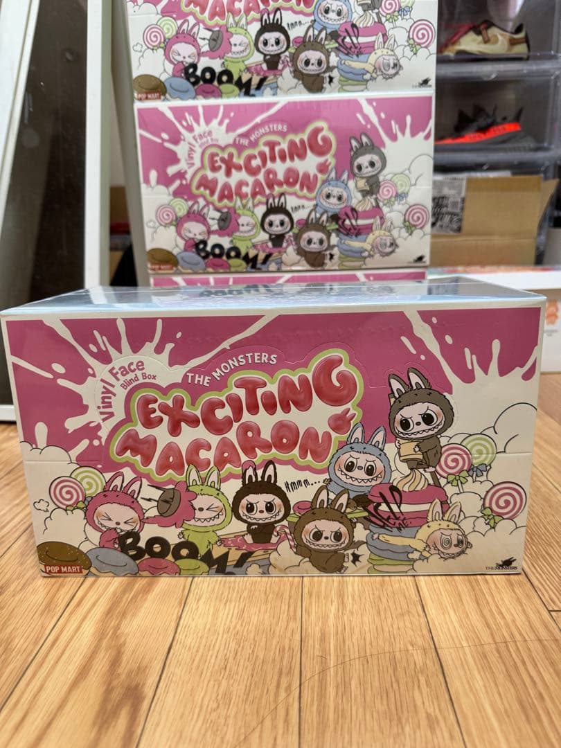 ラブブ Exciting Macaron ぬいぐるみ アソート 1BOX 正規品