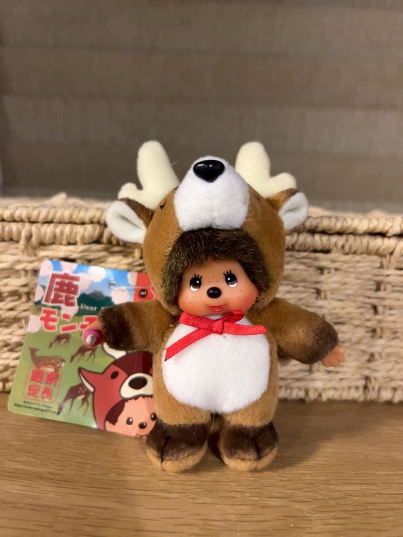 【新品】奈良限定鹿モンチッチ Monchhichi