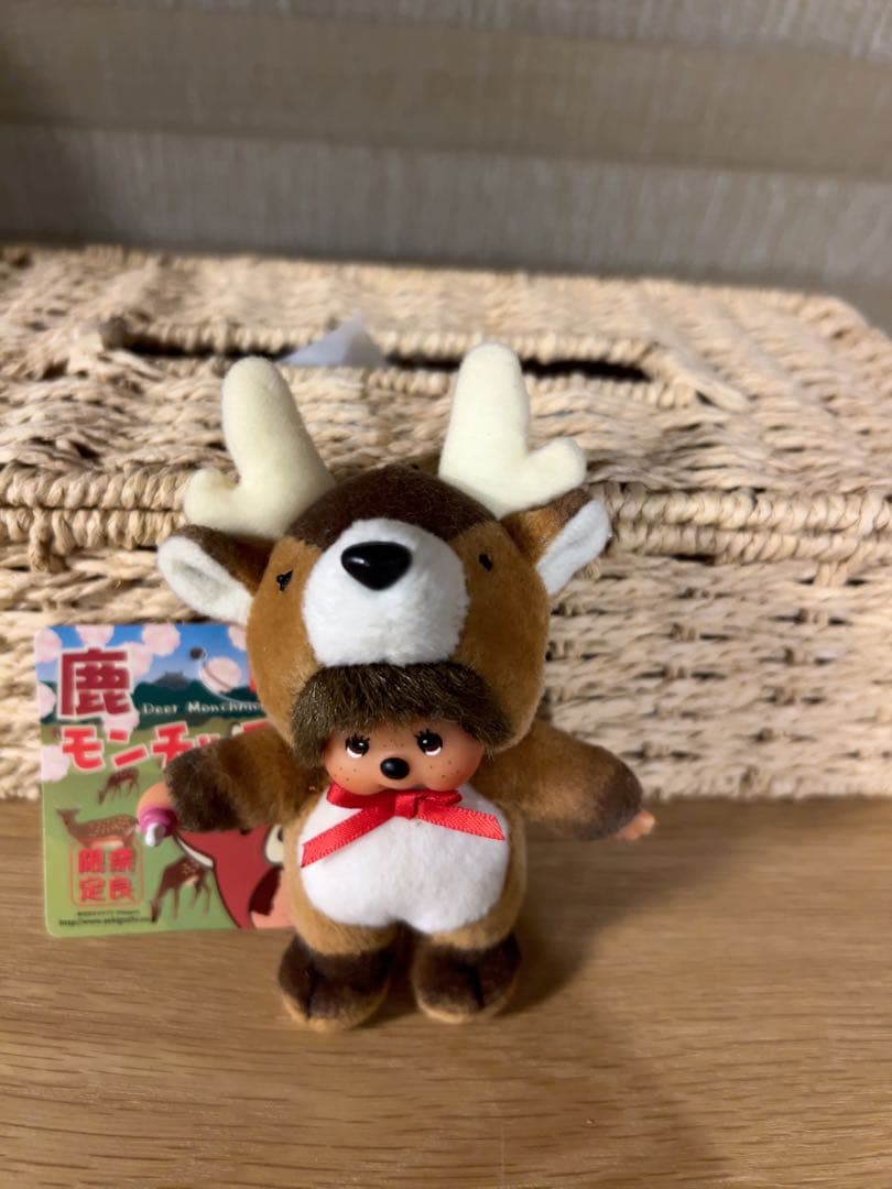 【新品】奈良限定鹿モンチッチ Monchhichi