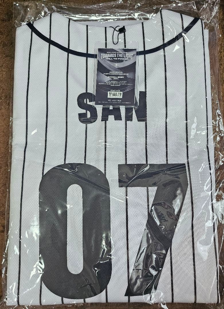【未開封】ATEEZ SAN Baseballjersey トレカ付き