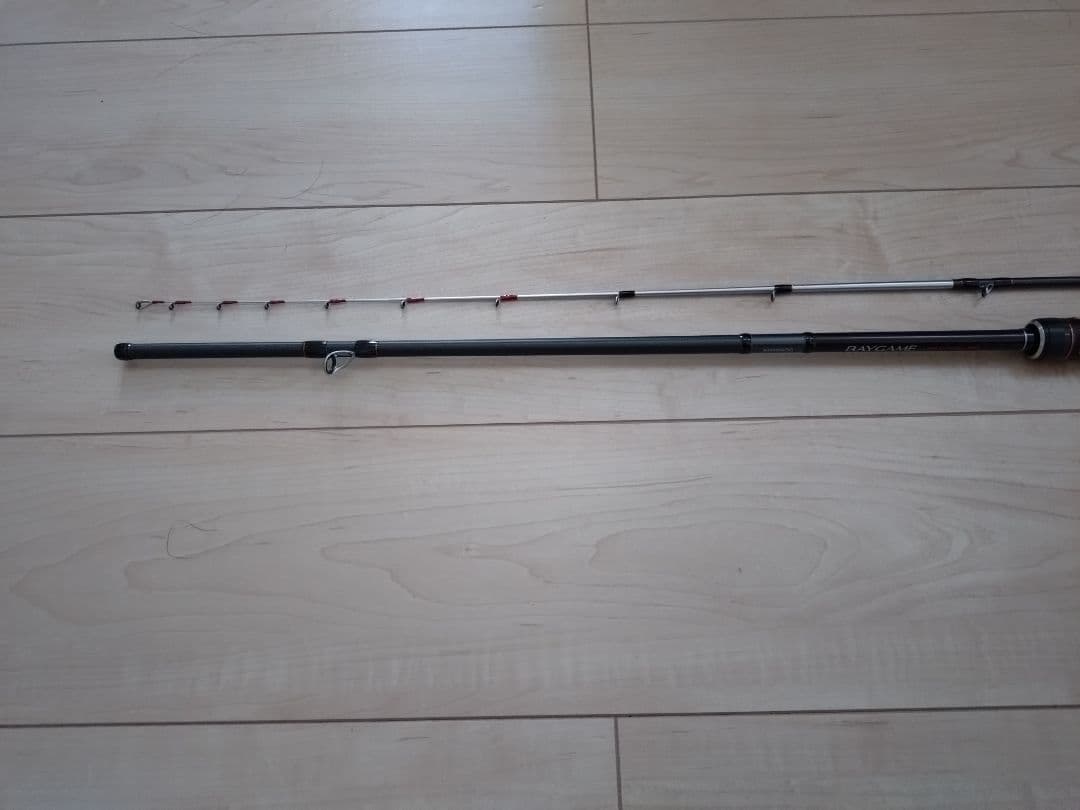★美品★湾ふぐロッドSHIMANO BAYGAME 船竿 180cm CI4+