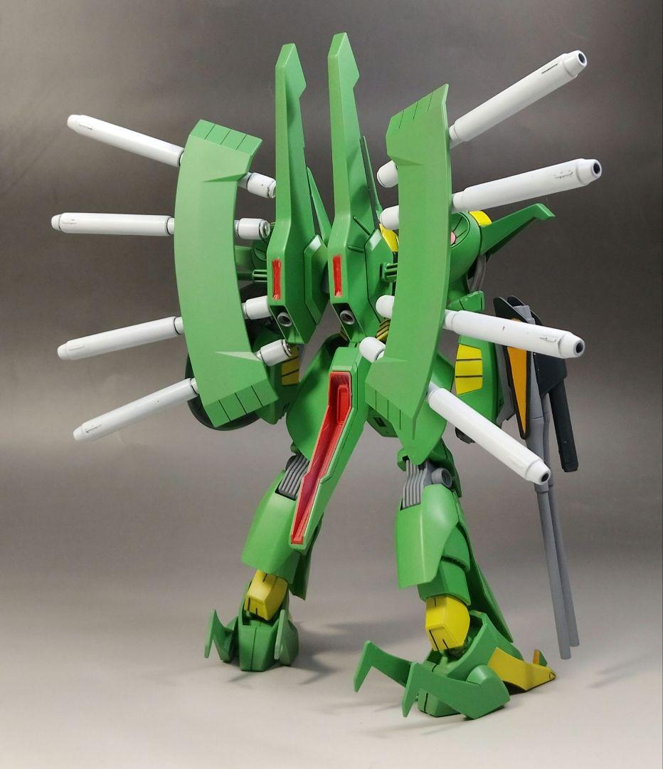 HG HGUC 1/144 パラス・アテネ 徹底 改修 全塗装 完成品 ベース付