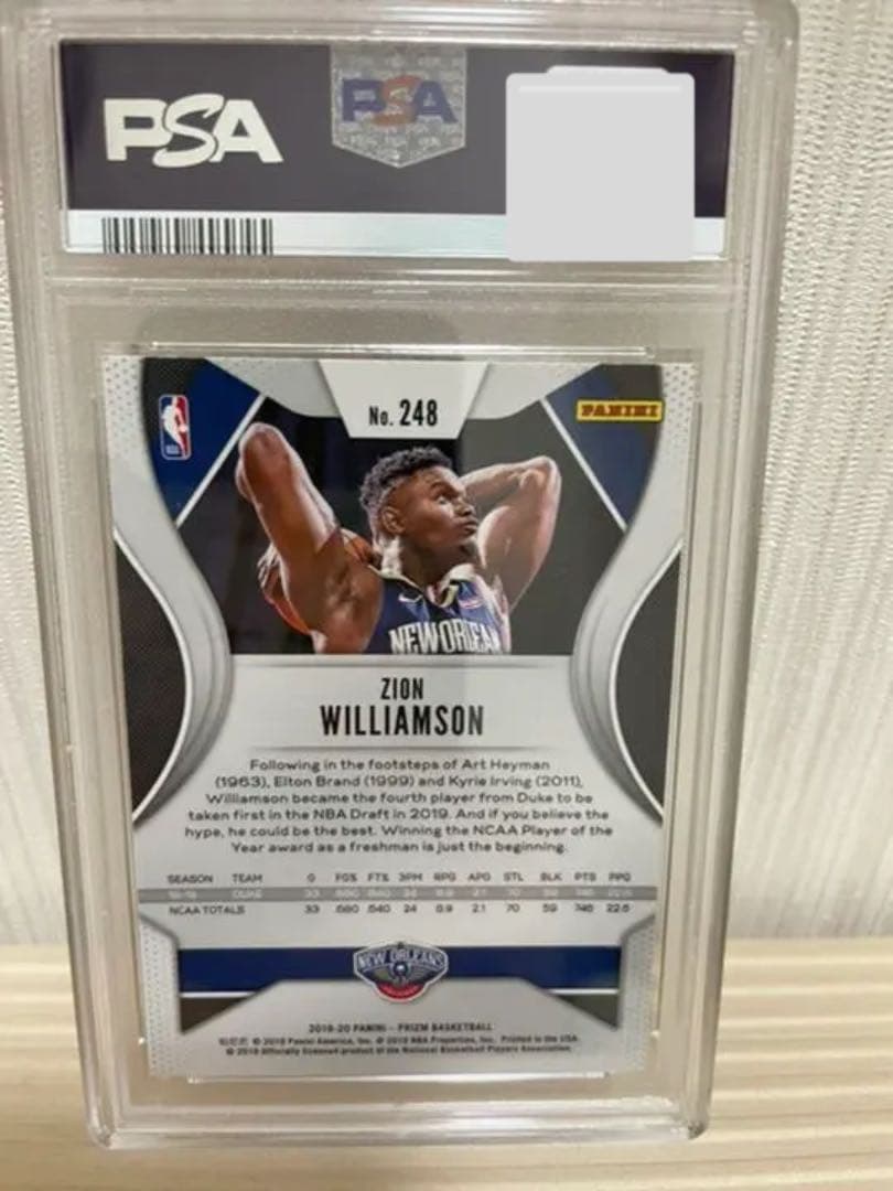 その他 2019-20 panini prizm Zion Williamson RC