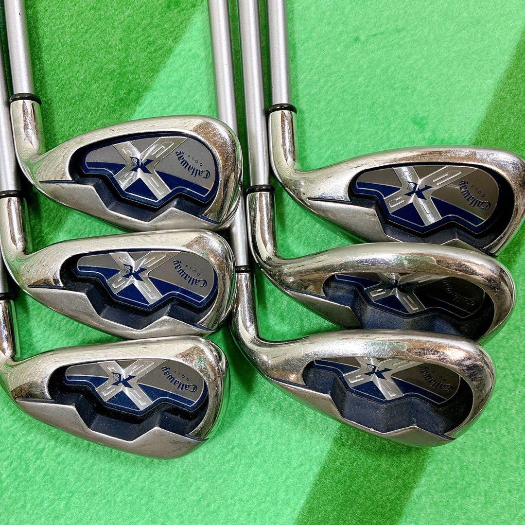 Callaway X-18 メンズゴルフクラブセット 9本 フレックスSR〜S