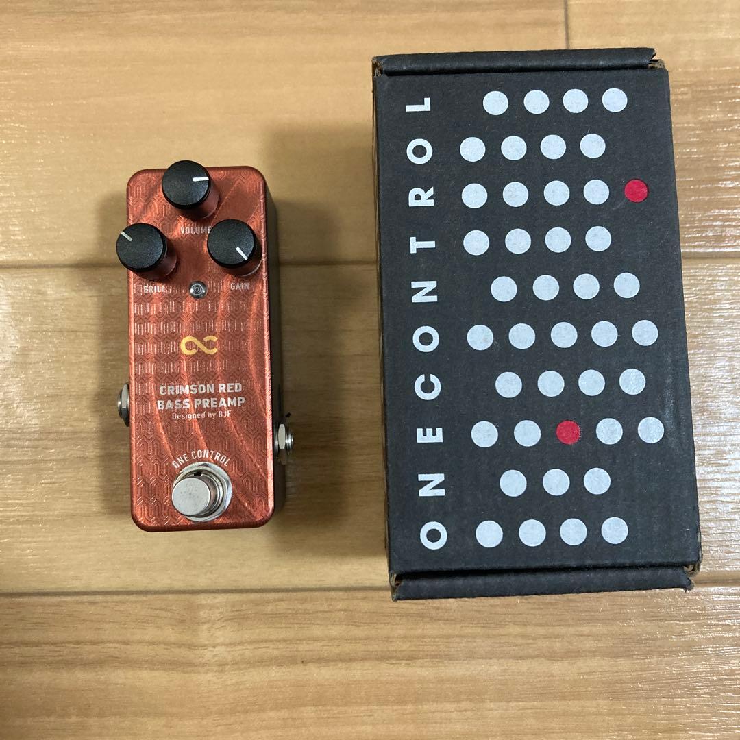 ギター ONE CONTROL CRIMSON RED BASS PREAMP