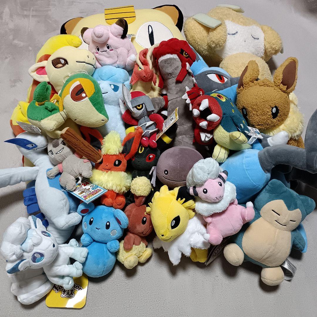 ポケットモンスターぬいぐるみ22体セットまとめ売り