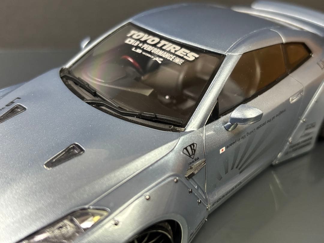 1/24リバティーウォークR35 GT-R 完成品