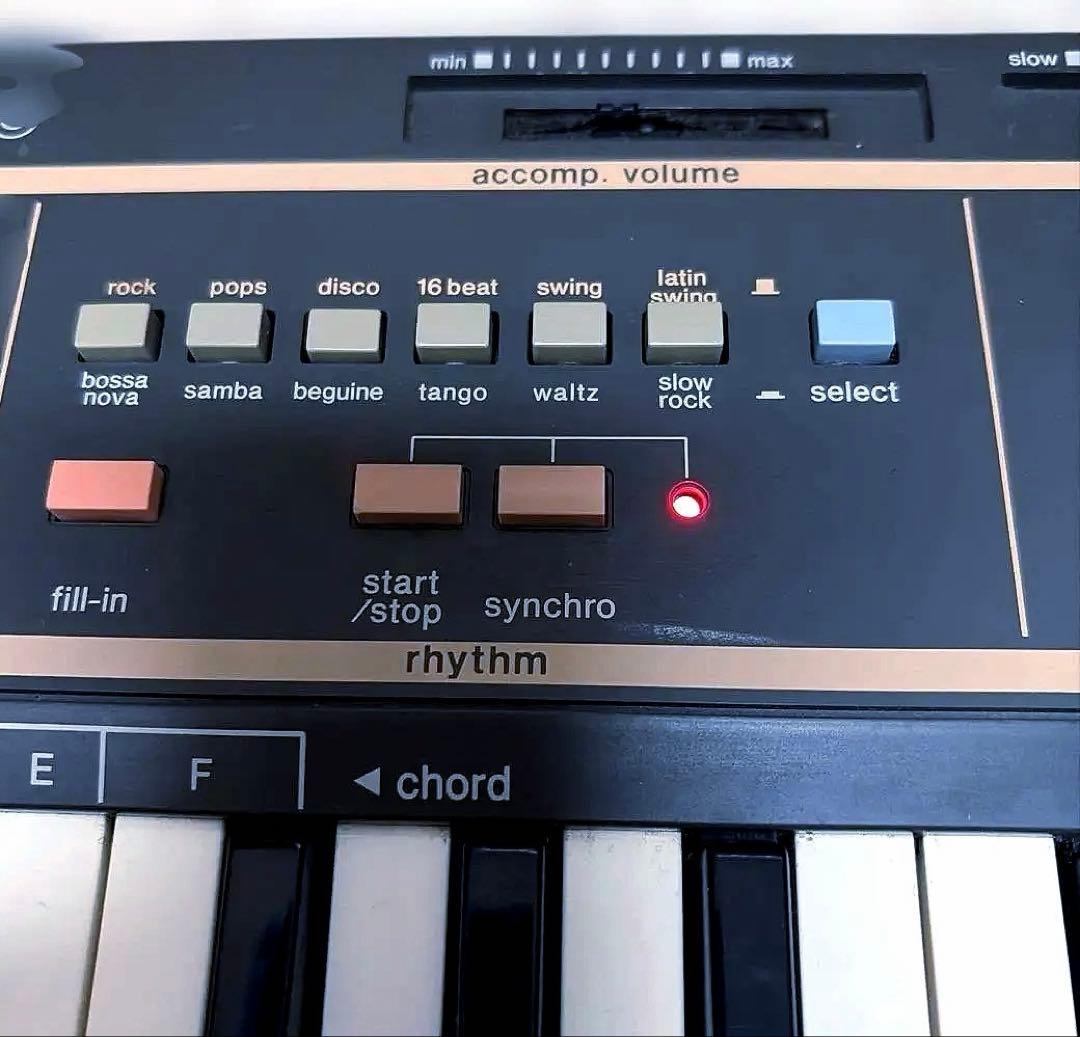 ⭐️CASIO MT-100 ビンテージシンセサイザー セミアナログ アダプター付