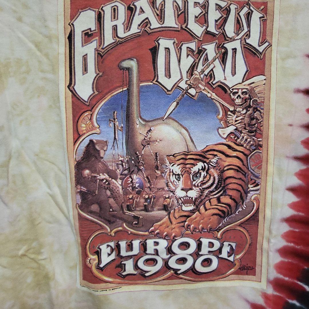 GRATEFUL DEAD EUROPEAN TOUR 1990 ツアーTシャツ