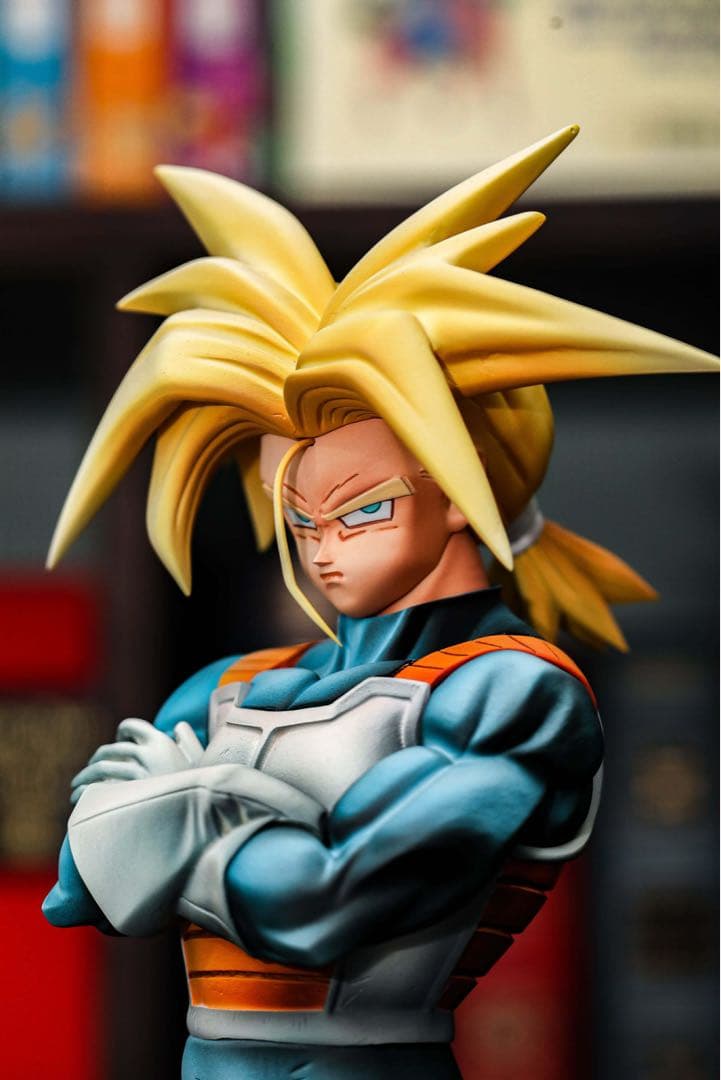 トランクス ドラゴンボールリペイント フィギュア頭二つ付き