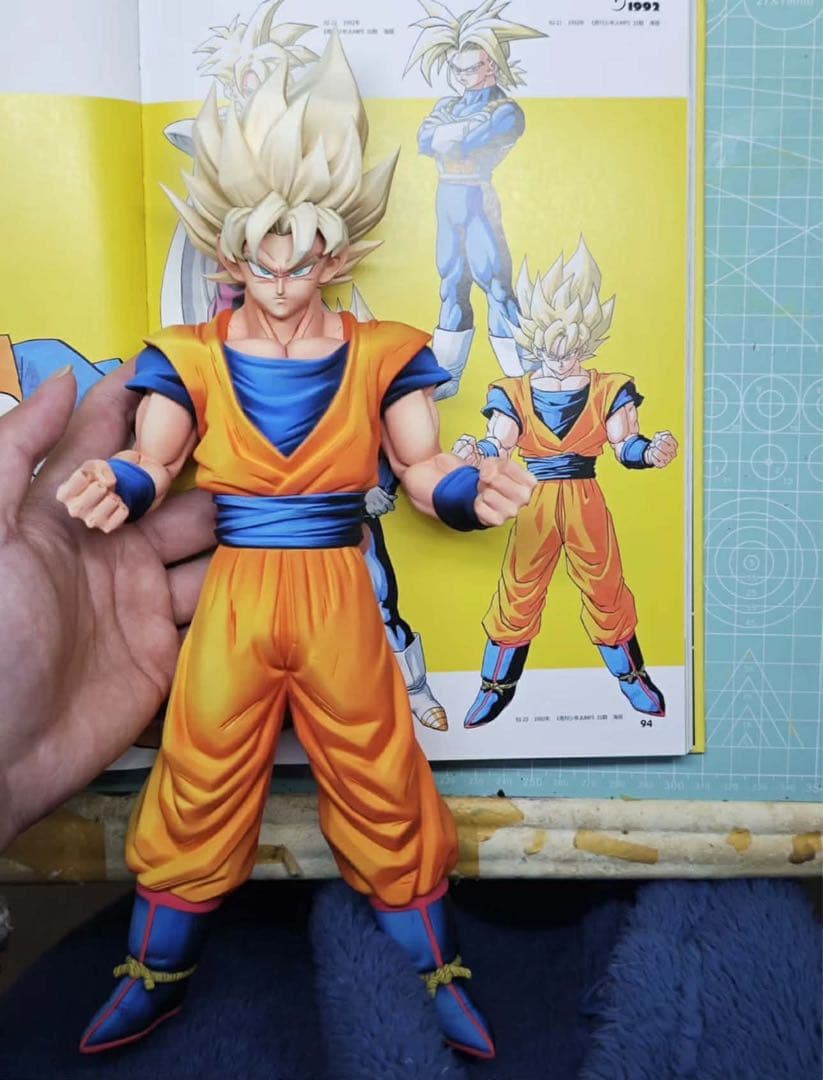 トランクス ドラゴンボールリペイント フィギュア頭二つ付き