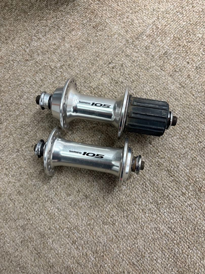 【美品】SHIMANO105 シマノ FH-5600 HB-5600セット 純正