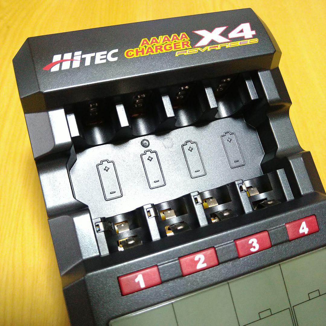HITEC ADVANCE X4 充電器　ミニ四駆　ハイテック アドバンスX4