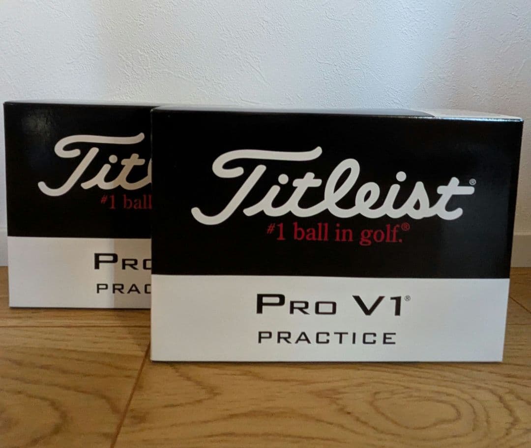 Titleist　PRO V1 プラクティスボール2ダース