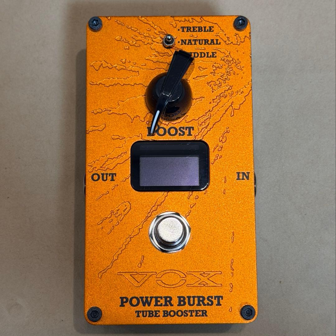 【美品】VOX POWER BURST TUBE BOOSTER エフェクター