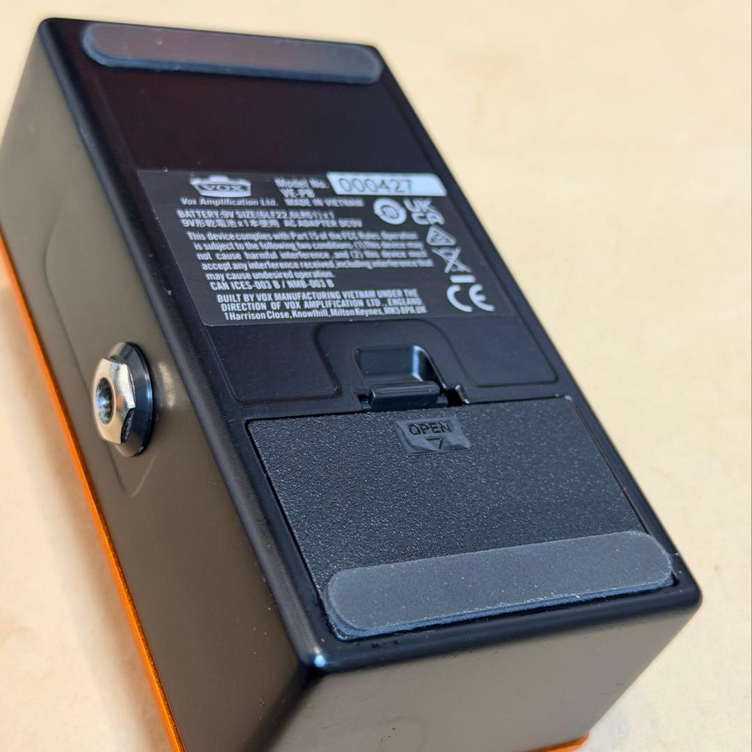 【美品】VOX POWER BURST TUBE BOOSTER エフェクター