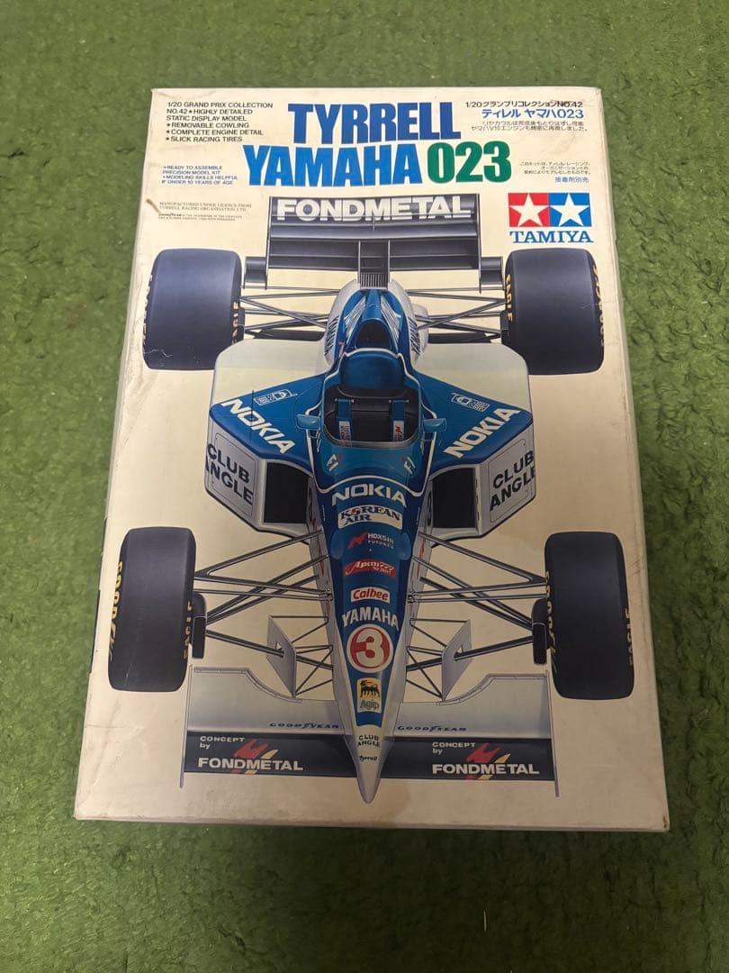 タミヤF1 TYRRELL YAMAHA 023 1/20