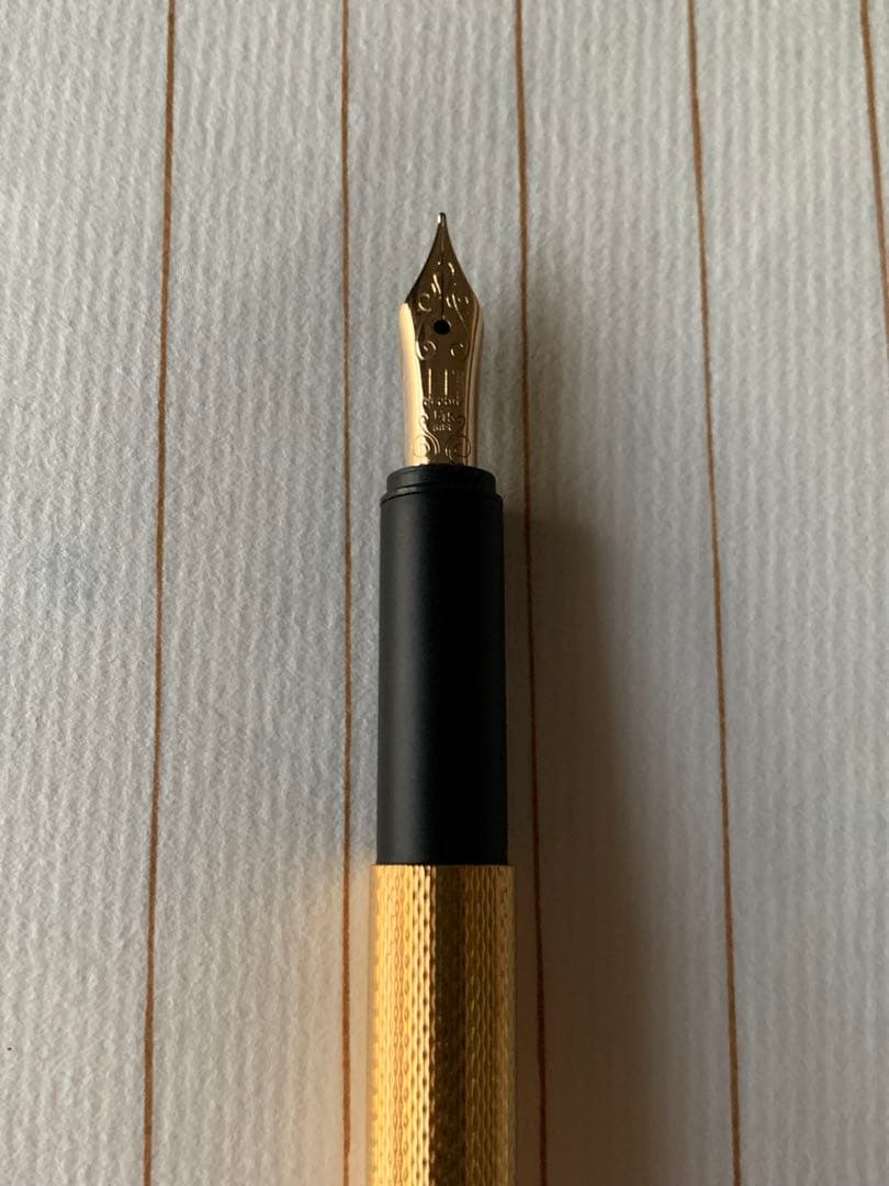Dunhill（ダンヒル） ゴールド 万年筆 14K F