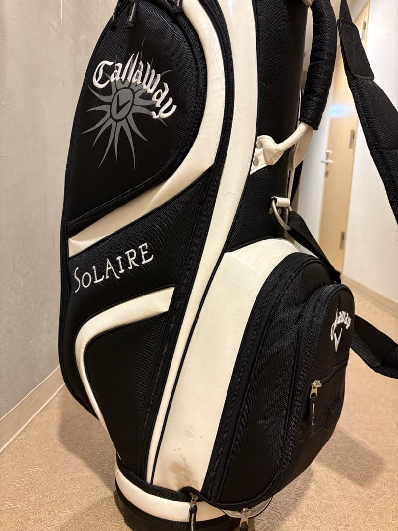 Callaway Solaire ゴルフバッグ　クラブ7本付き