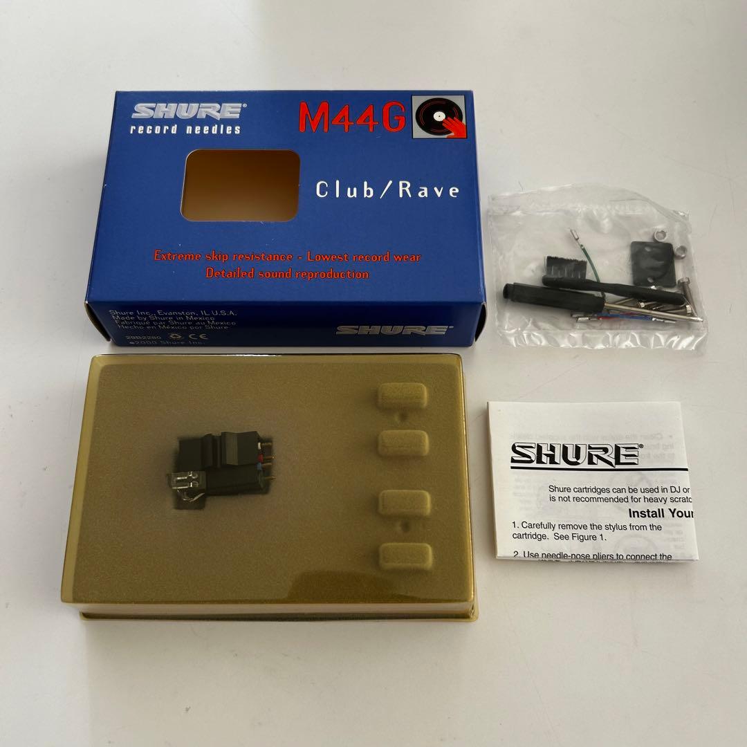 【 未使用品 】 シュア SHURE レコード針 M44G