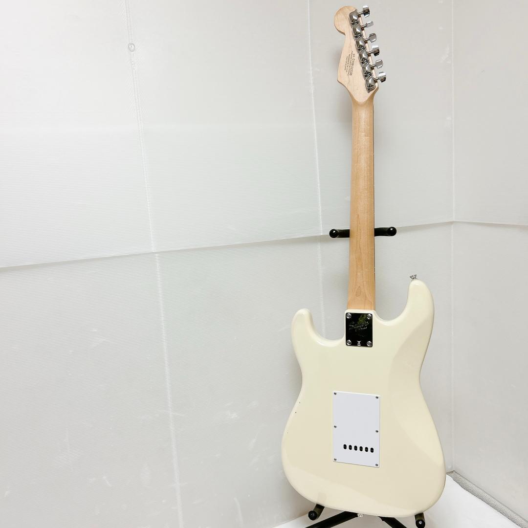 美品 Squier スクワイヤー Stratocaster ストラト ホワイト
