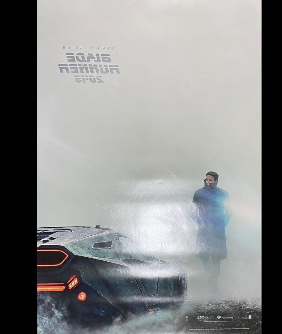 【非売品】ブレードランナー2049 ライアン・ゴズリング単体ポスター