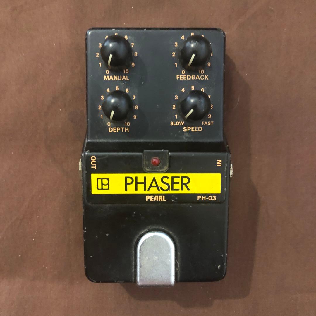 【希少レア】PEARL PH-03 PHASR フェイザー ギターエフェクター