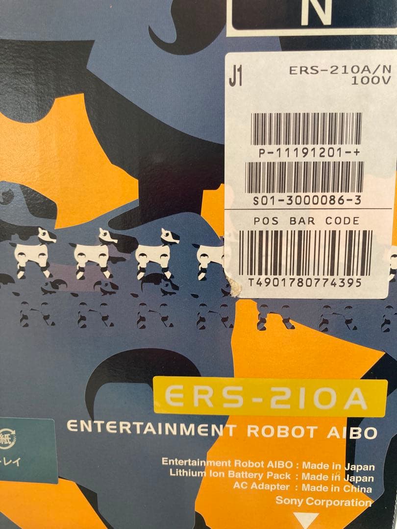 SONY ERS-210A エンターテインメントロボット AIBO