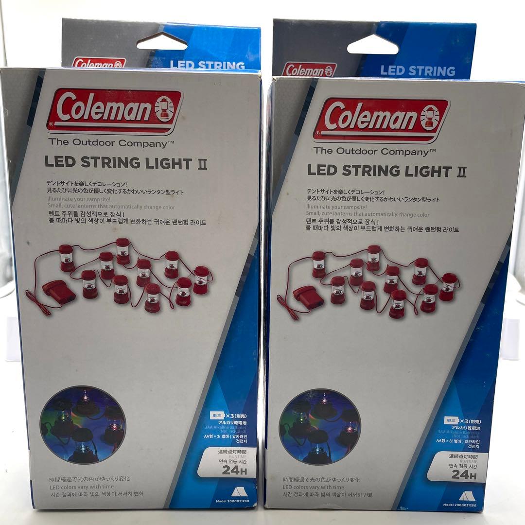 未使用 Coleman コールマン LEDストリングライトII LED