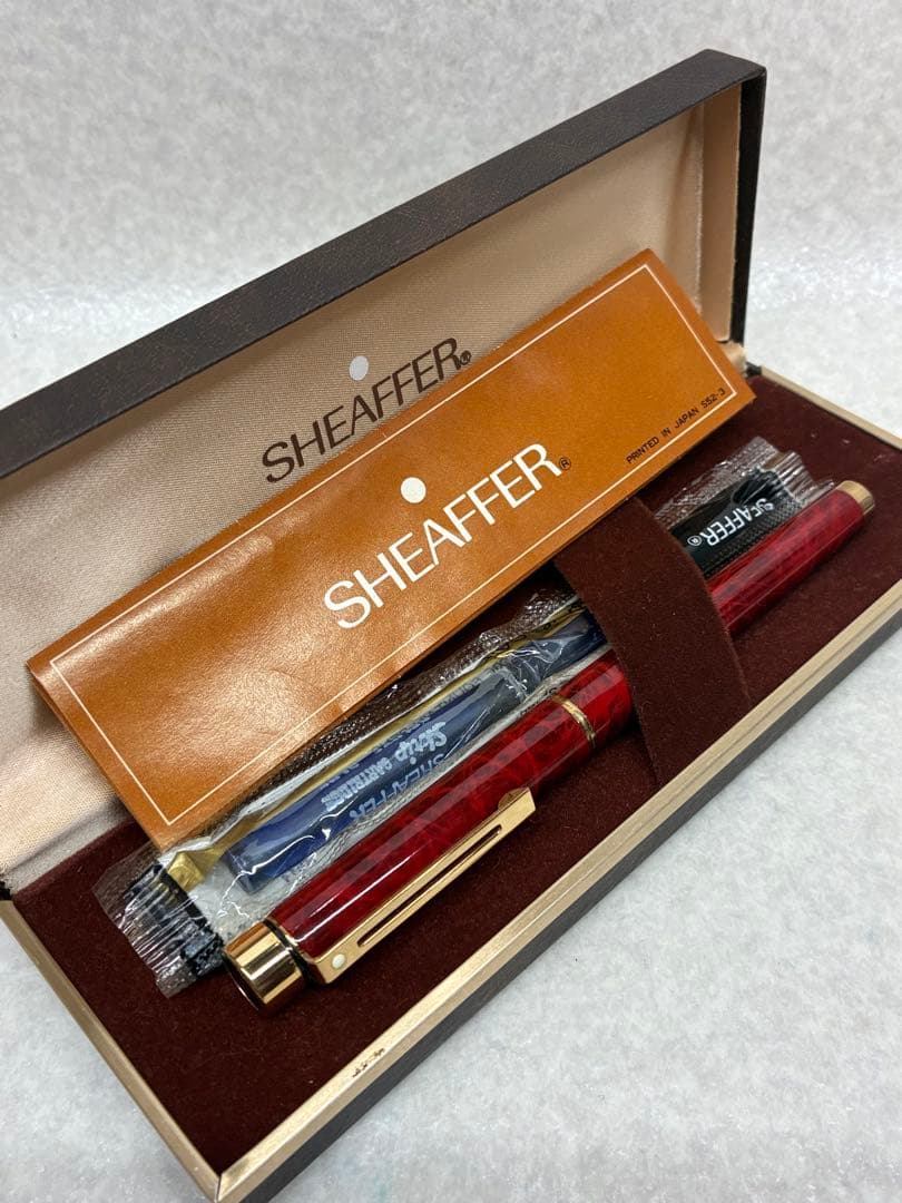 未使用/SHEAFFER/シェーファー/万年筆/タルガ/ペン先14K/585